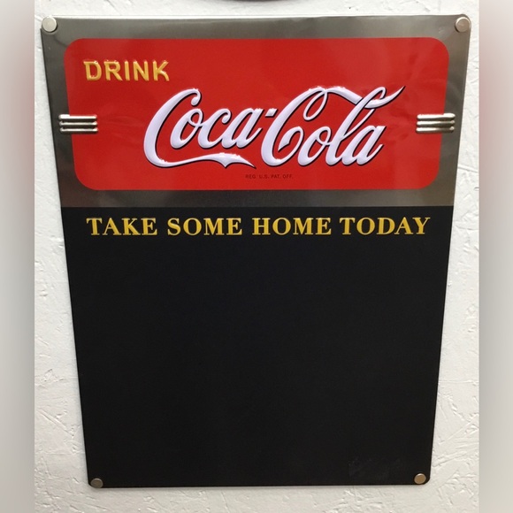 Coca Cola | Wall Decor | Cocacola Metal Board Take Some Home Today 3 X ...